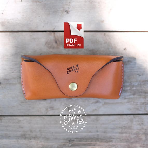 Sunglasses Glasses Case Template Pattern Guide PDF