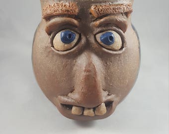 Ceramic faces | Etsy