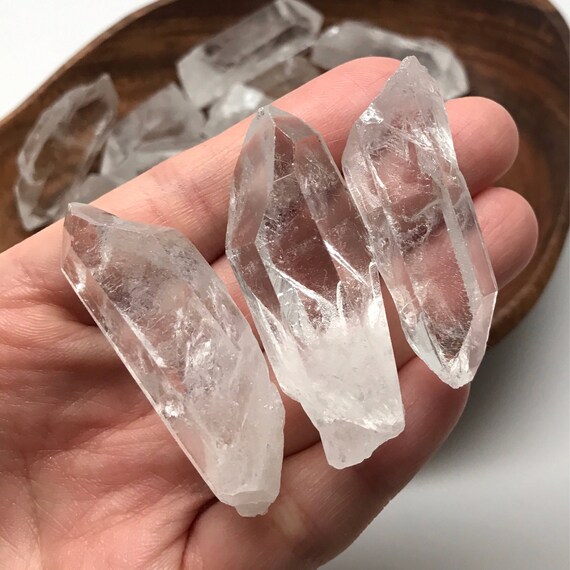 Large Clear Quartz Rough Points Raw Clear Crystal Quartz