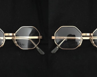 Octagon eyeglasses | Etsy
