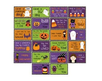 Lunchbox notes | Etsy