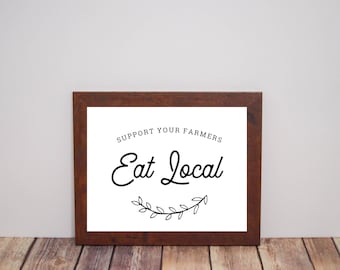 Eat local | Etsy