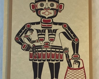 Canadian native art | Etsy