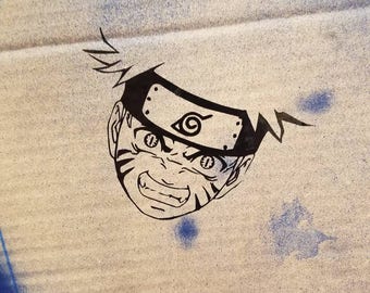 Naruto decal | Etsy