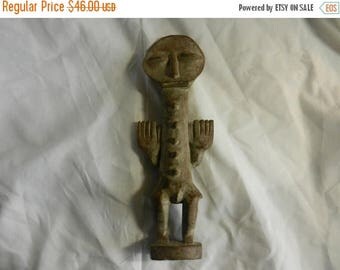 African Fertility Pipe Tribal Art Ritual Smoking Pipe