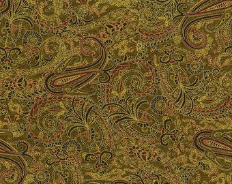 Paisley fabric | Etsy