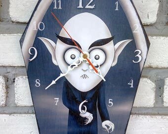 Coffin clock | Etsy