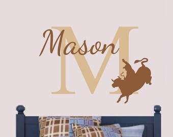 Western wall decals | Etsy