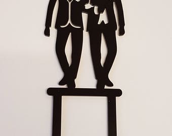 Groom cake topper | Etsy