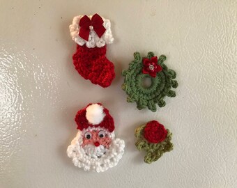 Crocheted magnets | Etsy