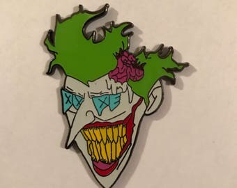 Joker pin | Etsy