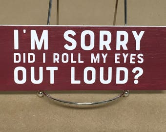 Funny desk sign | Etsy