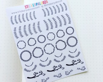 Bujo stickers | Etsy