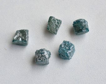Raw blue diamond | Etsy