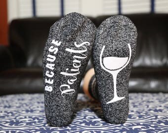 Socks with sayings | Etsy