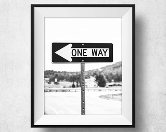 This way sign | Etsy