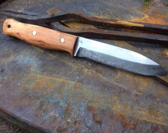 Hand forged knife | Etsy