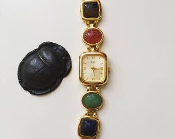 Scarab watch | Etsy