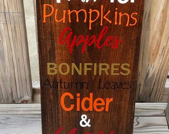 Outdoor wood sign | Etsy