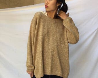 Lurex sweater | Etsy