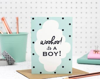 Its a boy card | Etsy