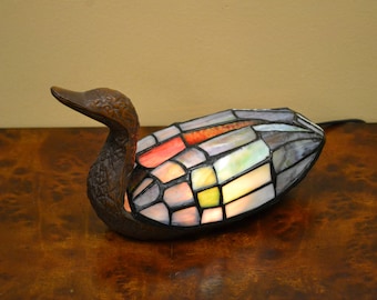 Stained glass duck | Etsy