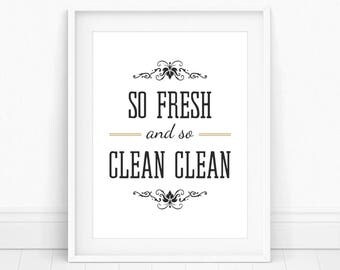 So fresh so clean | Etsy