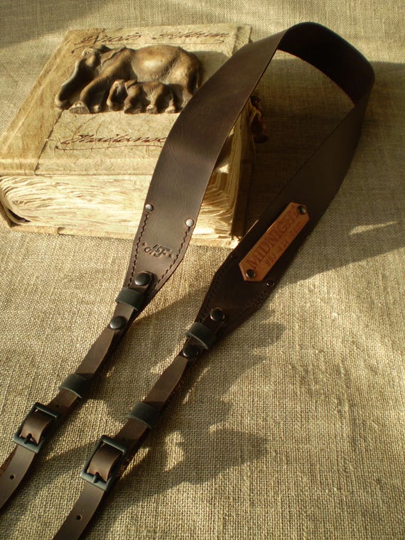 Leather Camera strap Personalized Leather Camera straps