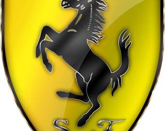 Ferrari logo | Etsy