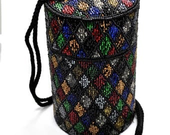 Cylinder purse | Etsy