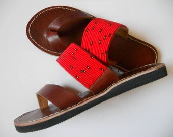 African sandals | Etsy
