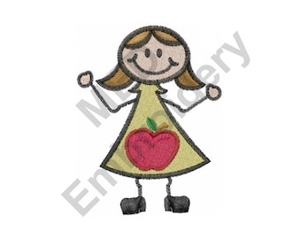 Woman stick figure | Etsy