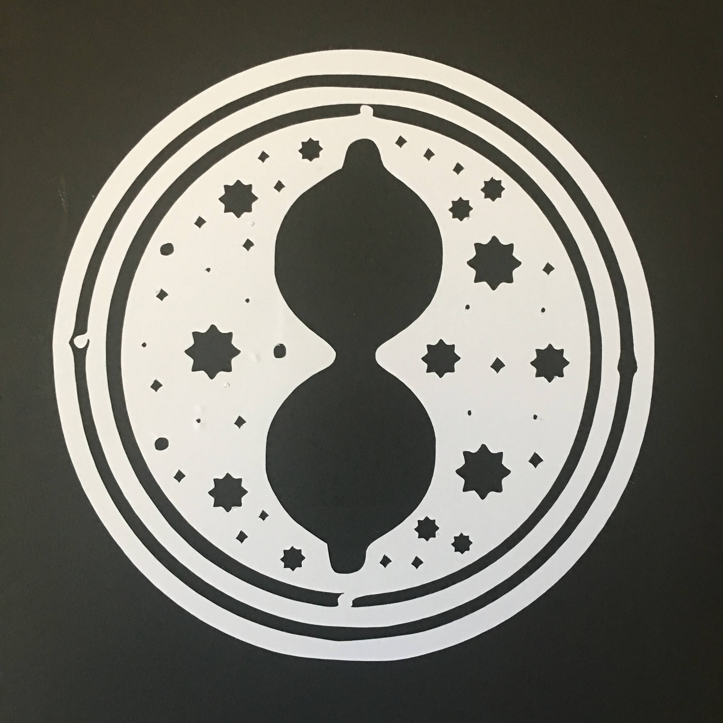 Time turner vinyl sticker