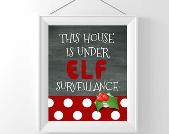 Elf sign | Etsy