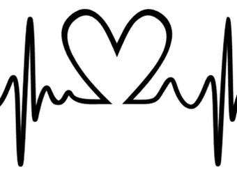 Line life decal | Etsy