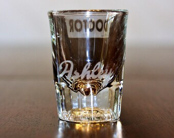 Custom shot glass | Etsy