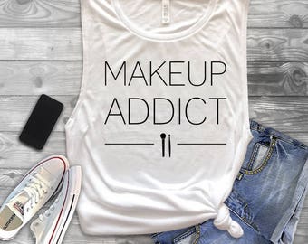 Makeup shirt | Etsy