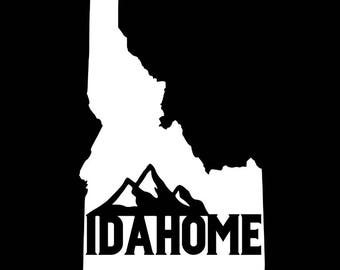 Idahome sticker | Etsy