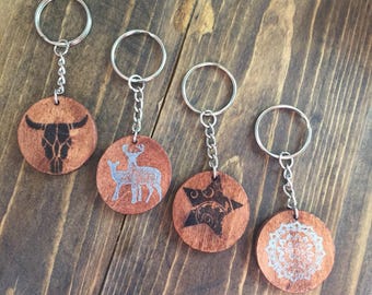 Western keychains | Etsy
