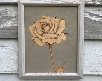 Woodburning art | Etsy