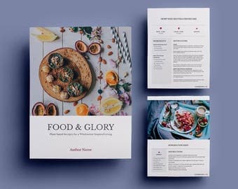 Editable recipe card | Etsy