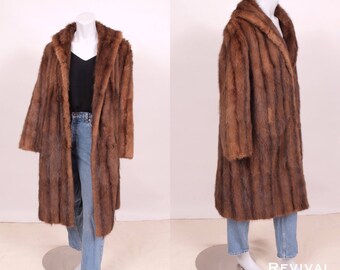 Vintage fur coat | Etsy