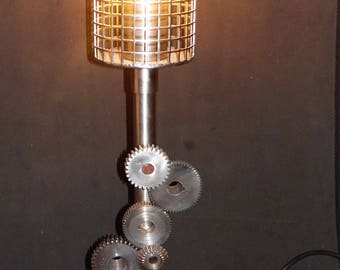Steam punk lamp | Etsy