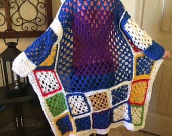 Granny square jacket | Etsy