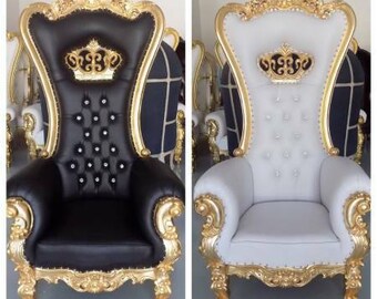 Throne chair | Etsy