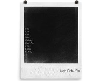 Taylor swift poster | Etsy