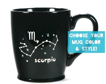 Scorpio mug | Etsy