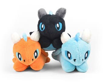 Dragon plush | Etsy