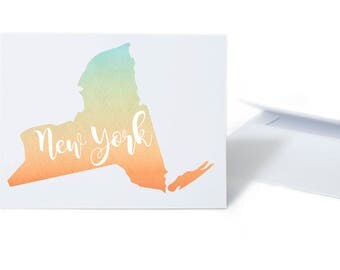 New york card | Etsy