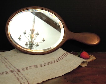 Vintage hand mirror | Etsy